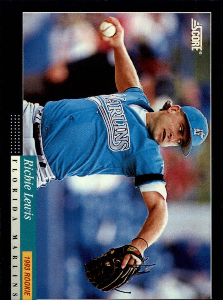 Amazon.com: 1994 Score Baseball Card #280 Richie Lewis : Collectibles ...