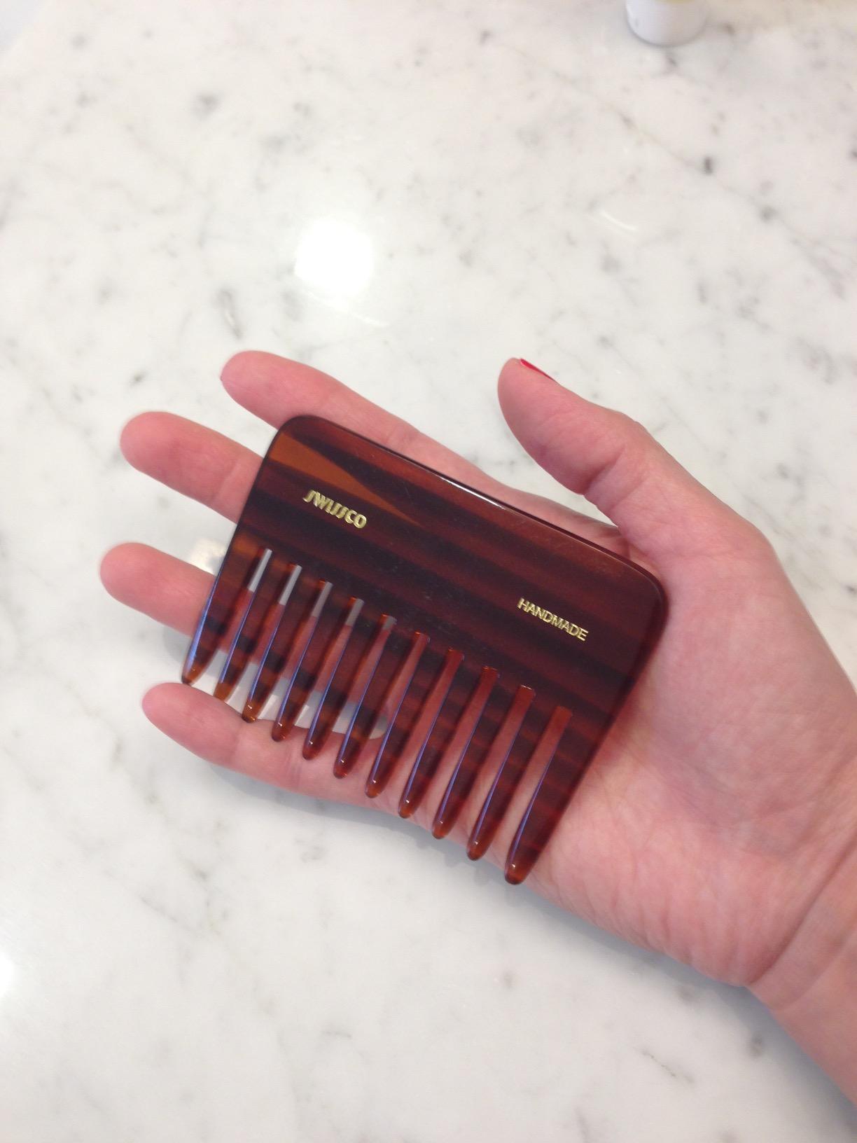 Amazon.com : Swissco Tortoise Perm Comb Wide Tooth,3.75 Inch comb ...