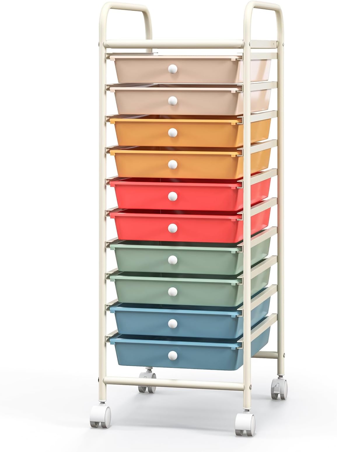 Amazon.com : Happygrill Storage Drawer Cart 10-Drawer Home Office ...