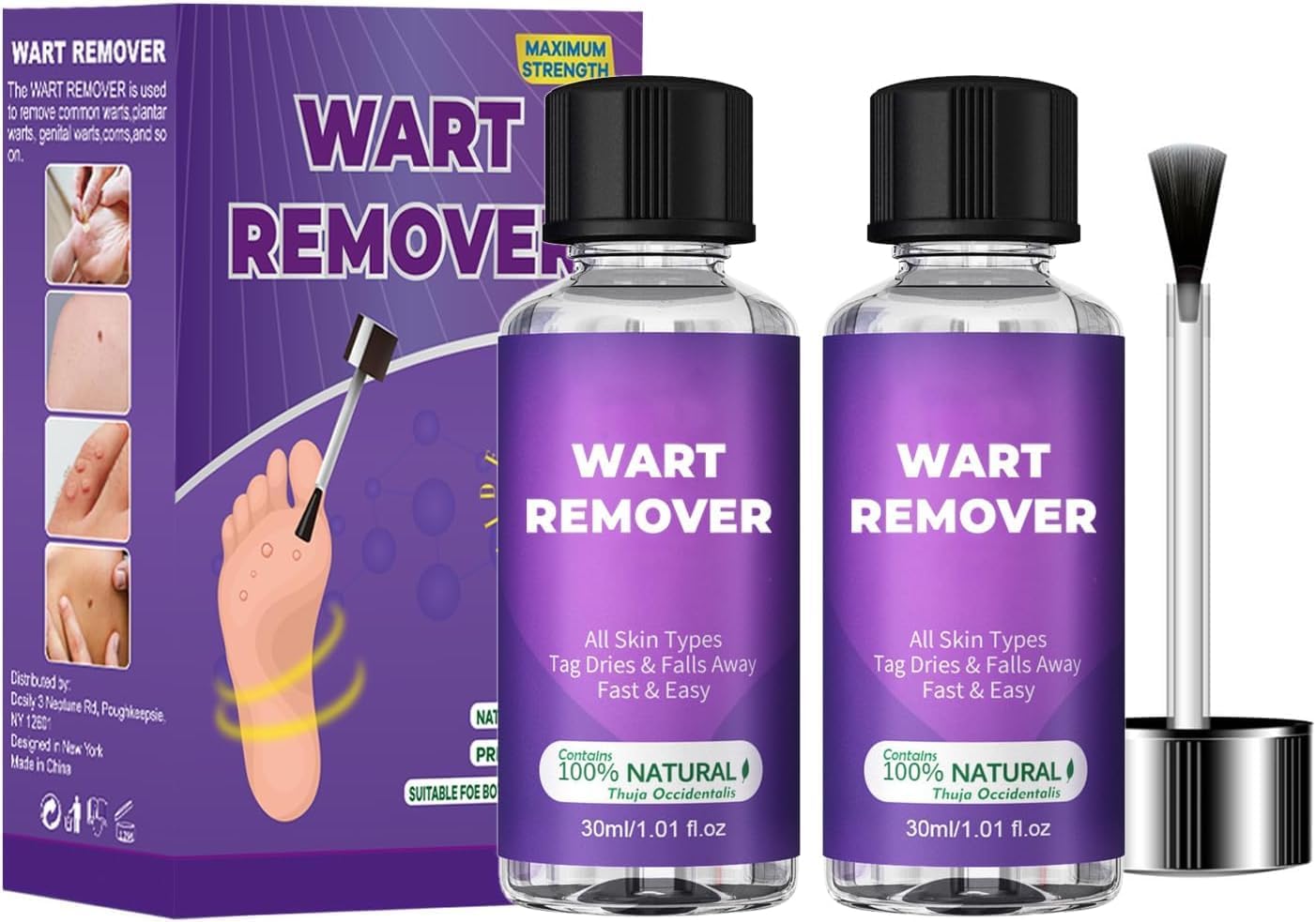 Amazon.com: WELLRING Wart Remover, Fast-Acting Wart Liquid with Maximum ...