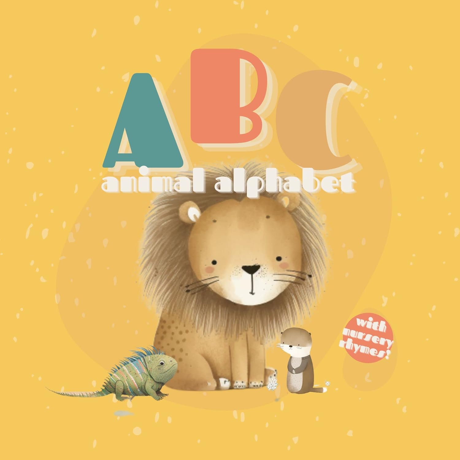 ABC Animal Alphabet Book: A Cute ABC Animal Book with Nursery Rhymes ...