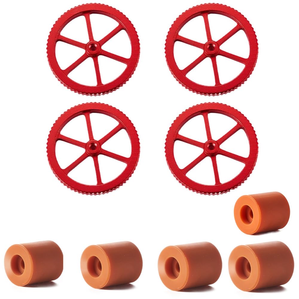 Snapklik.com : 3D Printer Bed Leveling Kit, 5Pcs Ender 3 Silicone Bed ...