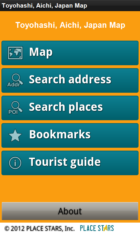 Toyohashi, Aichi, Japan Offline Map: PLACE STARS - App on Amazon Appstore