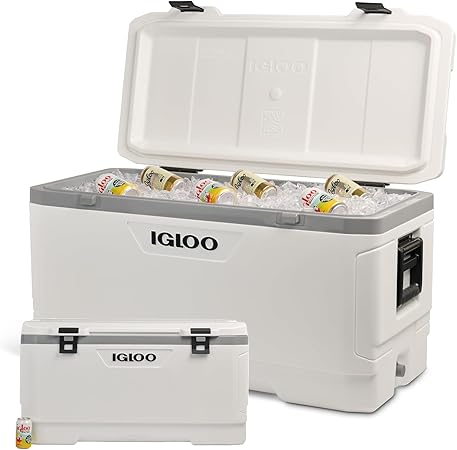 Amazon.com : Igloo 150 QT Latitude Marine Ultra White Cooler : Sports ...
