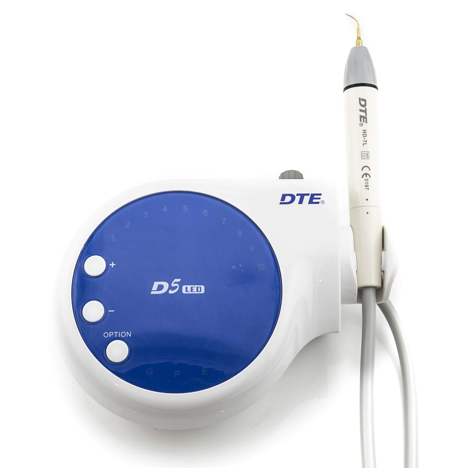 Amazon.com: DTE D5 LED Ultrasonic Piezo Scaler 6 Tips, Sold by JMU (Blue) : Industrial & Scientific