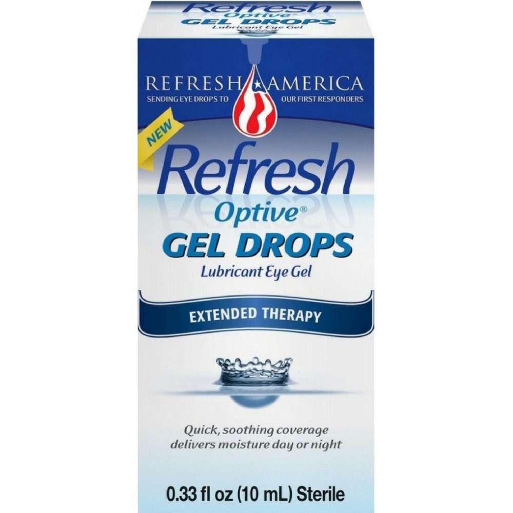 Amazon.com: REFRESH Optive Gel Drops Lubricant Eye Gel 0.33 oz (Pack of ...