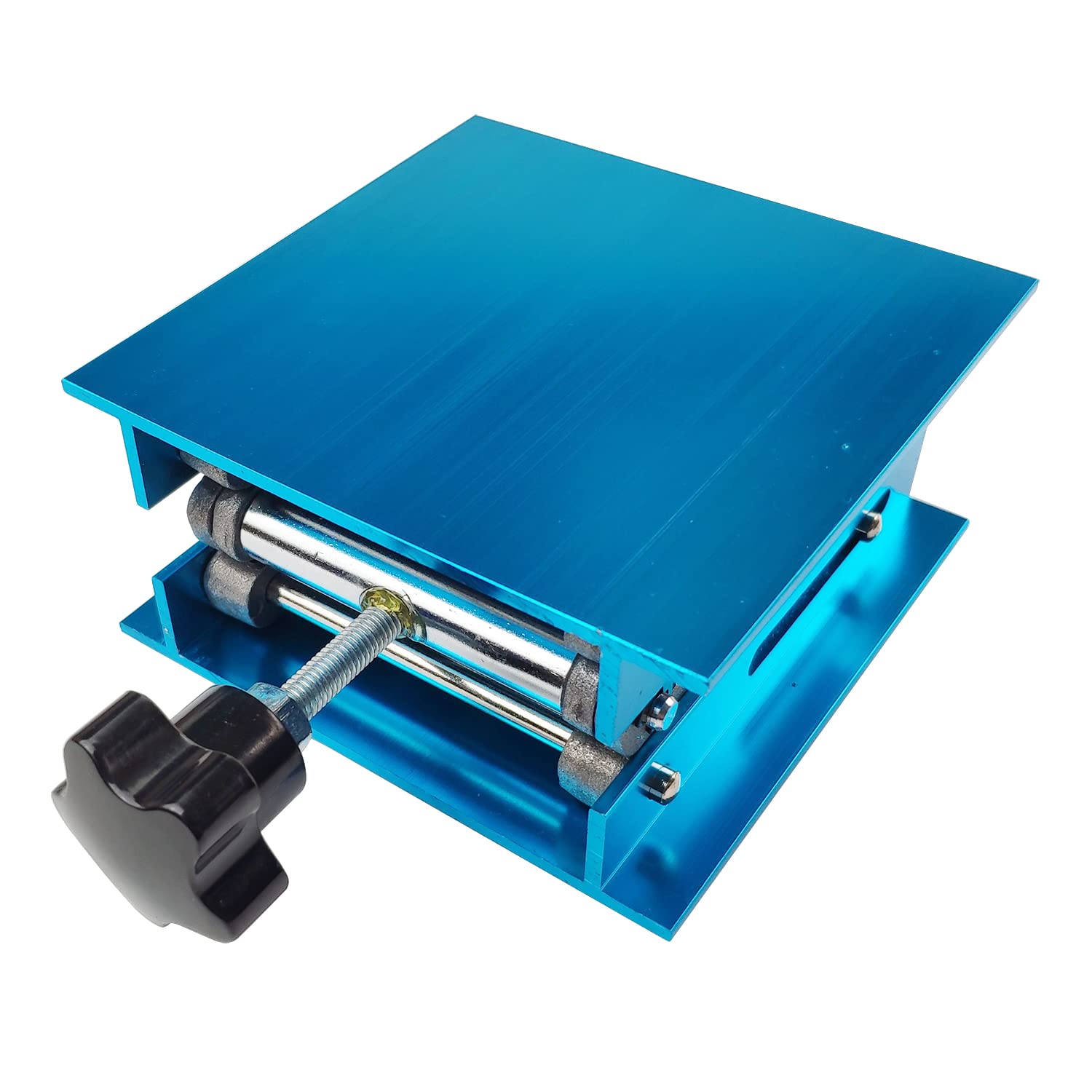 Snapklik.com : JENSWILL 4" X4" Lift Table Aluminium Oxide Lab Jack ...