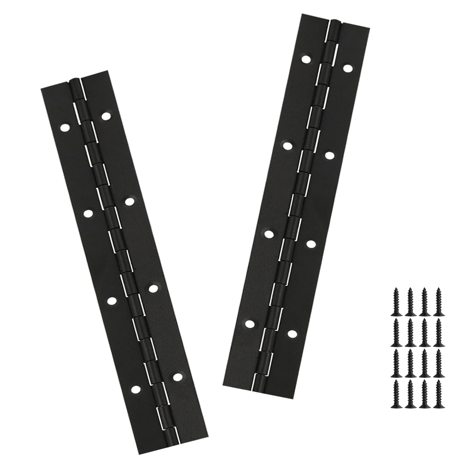 Amazon.com: Yeecheng 2PCS Black 8-Inch Heavy Duty Stainless Steel Piano ...