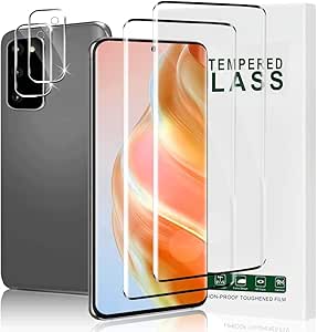 Amazon.com: (2+2 Pack) For Samsung Galaxy S20 Screen Protector and Camera Lens Protector ...