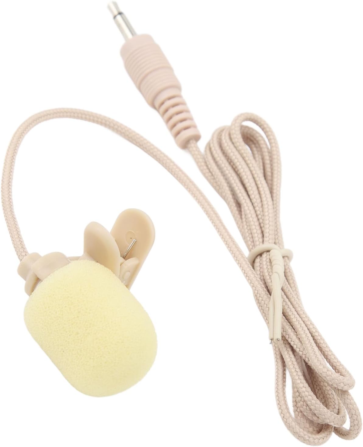 Wired Lavalier Microphone, Noise Cancelling Wind Proof Mini Karaoke ...