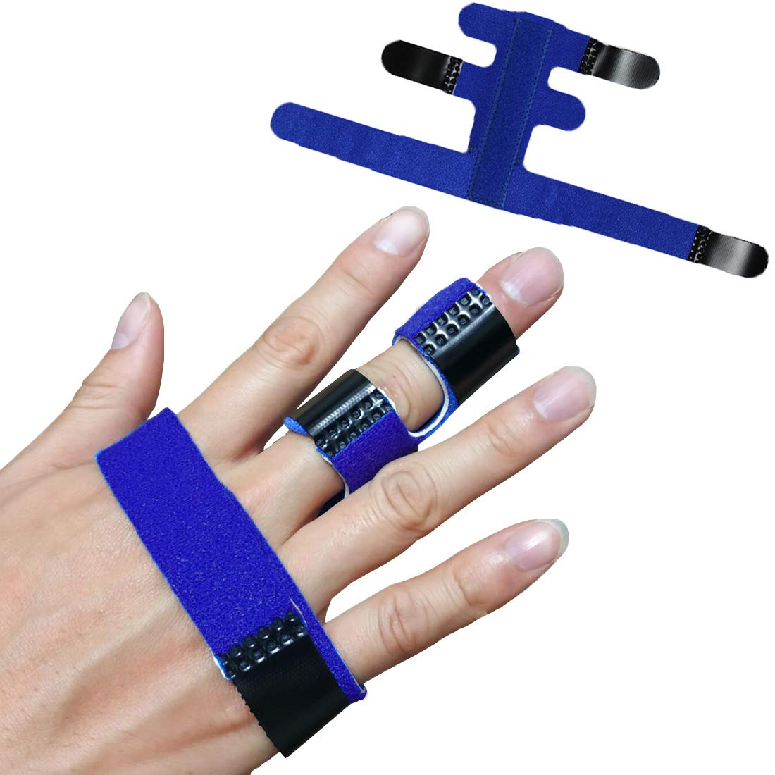 Finger Knuckle Support Mcvcoyh Adjustable Finger Splint - Relief For ...