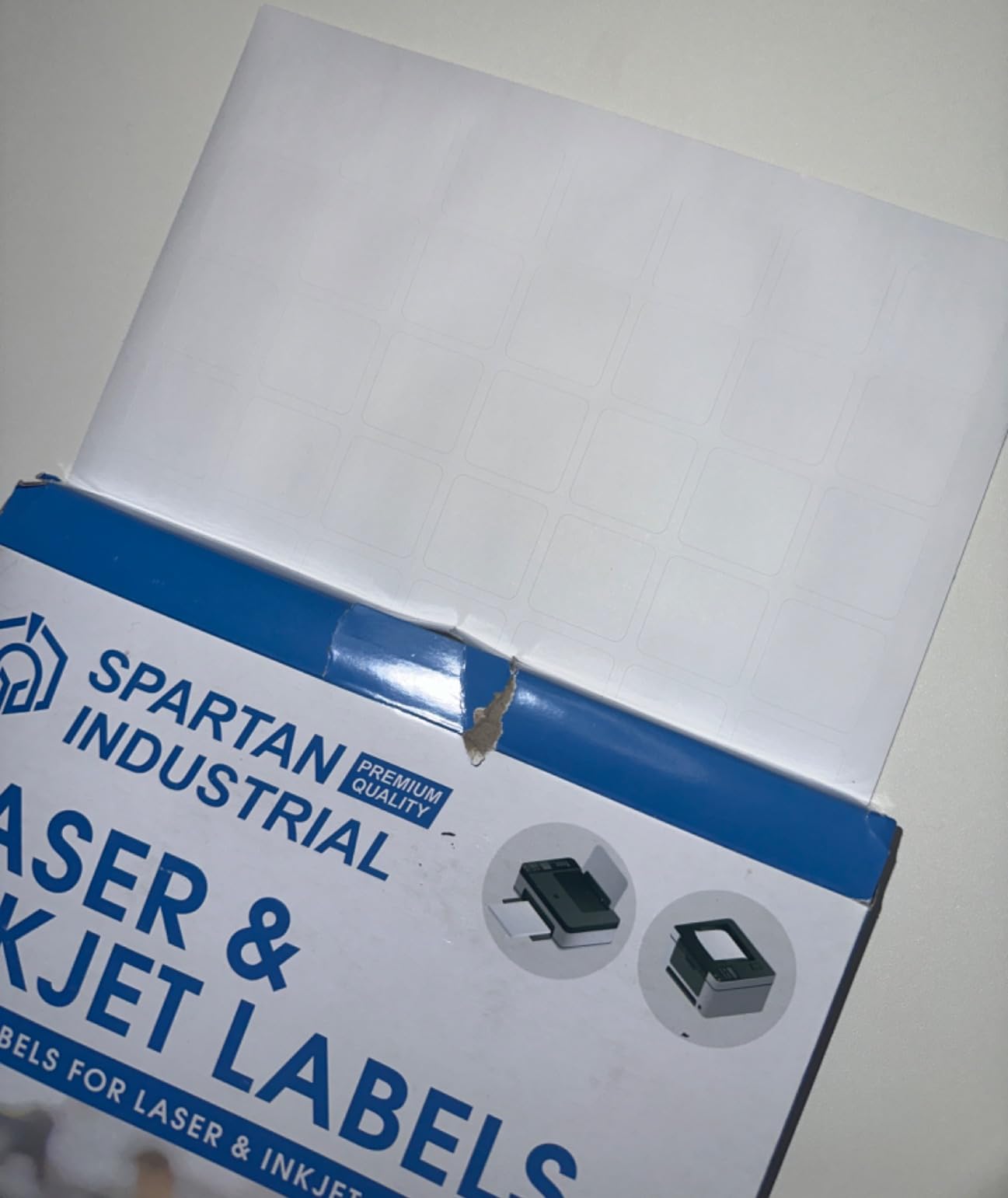 $3/mo - Finance Spartan Industrial Printable Laser Inkjet Labels - 3" X ...