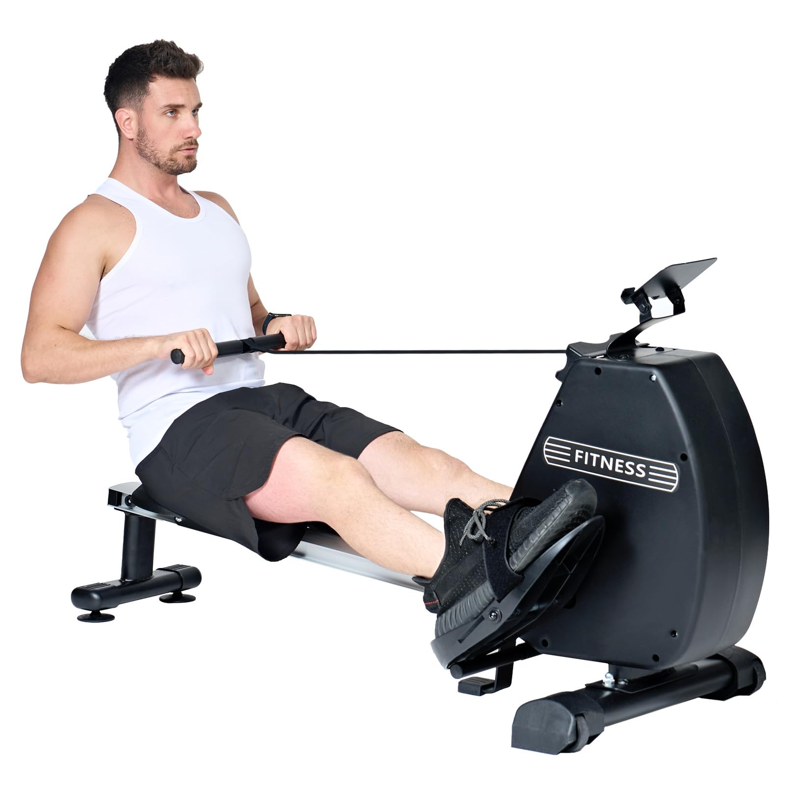 Amazon.com : SogesPower Rowing Rower Machine for Home Gym Foldable ...