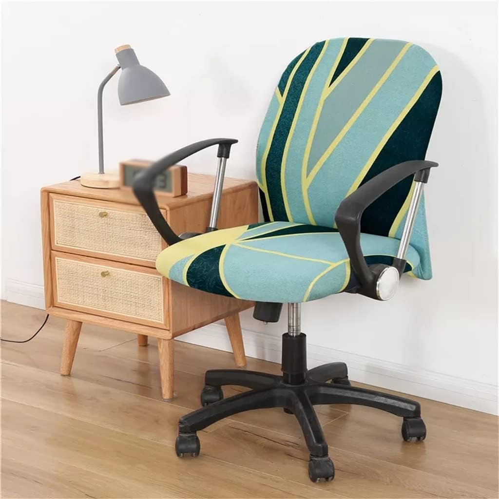 Amazon.com: DINGZZ Universal Electric Chair Cover Elastic Print Office ...