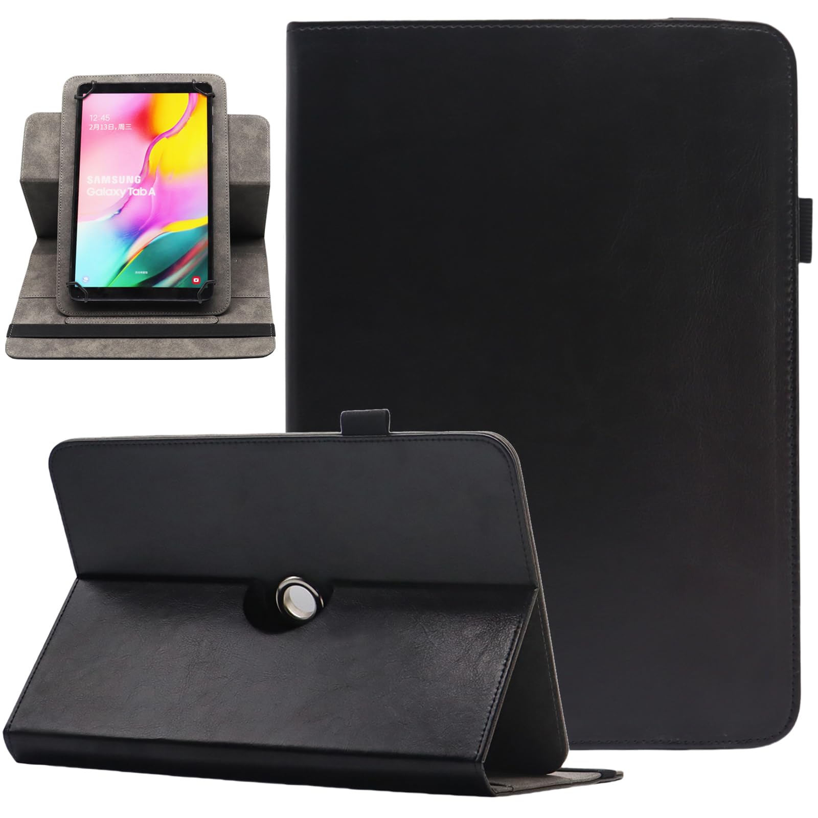 Amazon.com: Universal 10 10.1 Inch Android Tablet Case, Nannxiebky 360 ...