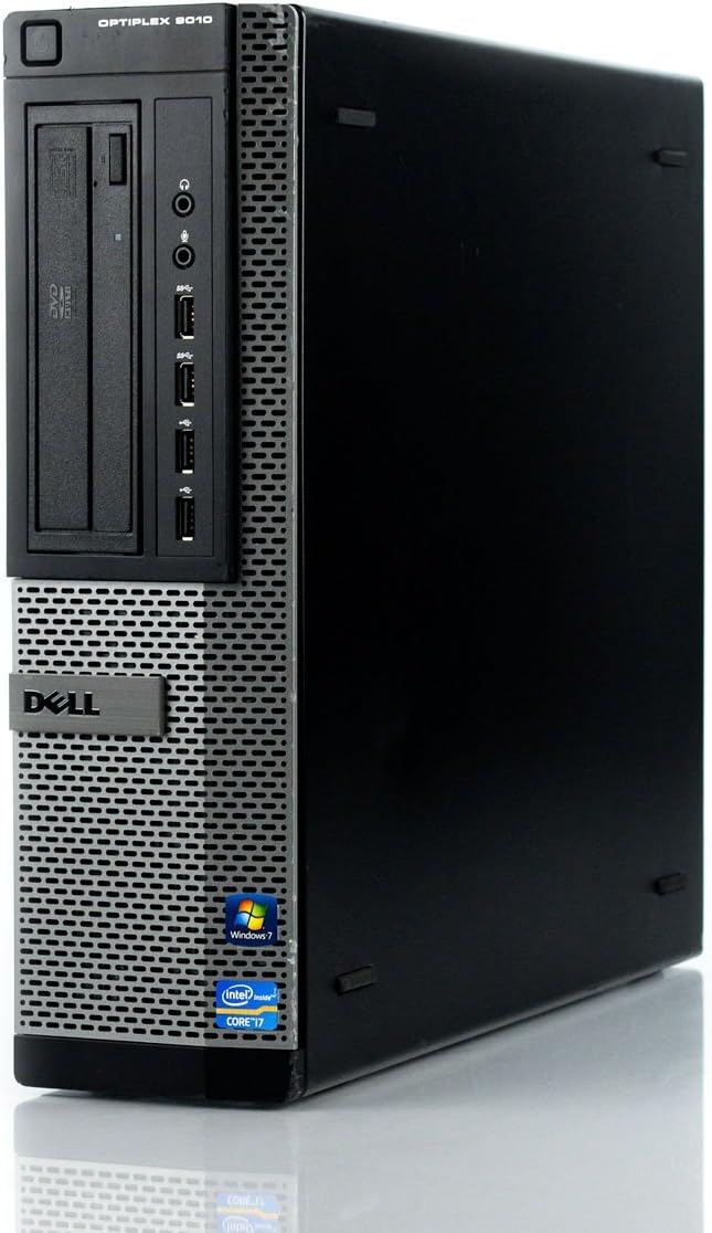 Dell Optiplex 9010 DT Core i7-3770 3.4GHz 8GB 250GB Win 7 Pro : Amazon ...
