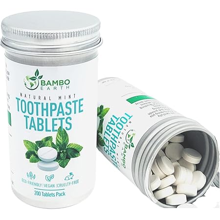 Amazon.com: Wintergreen Toothpaste Tablets - Refill Pack, 240ct ...