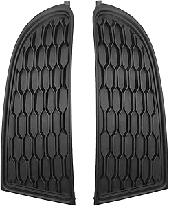 Amazon.com: Front Driver and Passenger Side Fog Lamp Cover Replacement ...