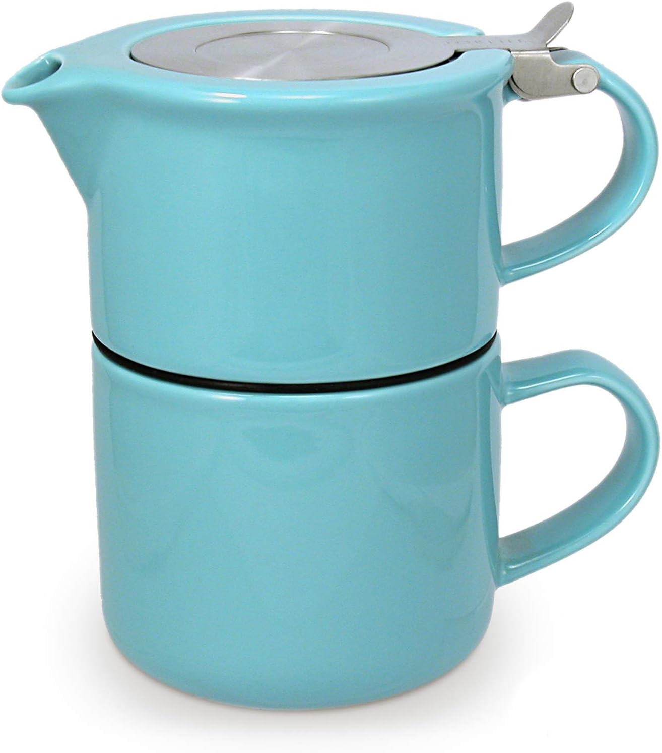 Amazon.com: FORLIFE Tea for One with Infuser 14 ounces, Turquoise ...