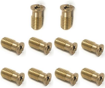 Amazon.com: Wood Grip MB1 Pool Cover Brass Anchor Head Screw Bolt- 10 ...