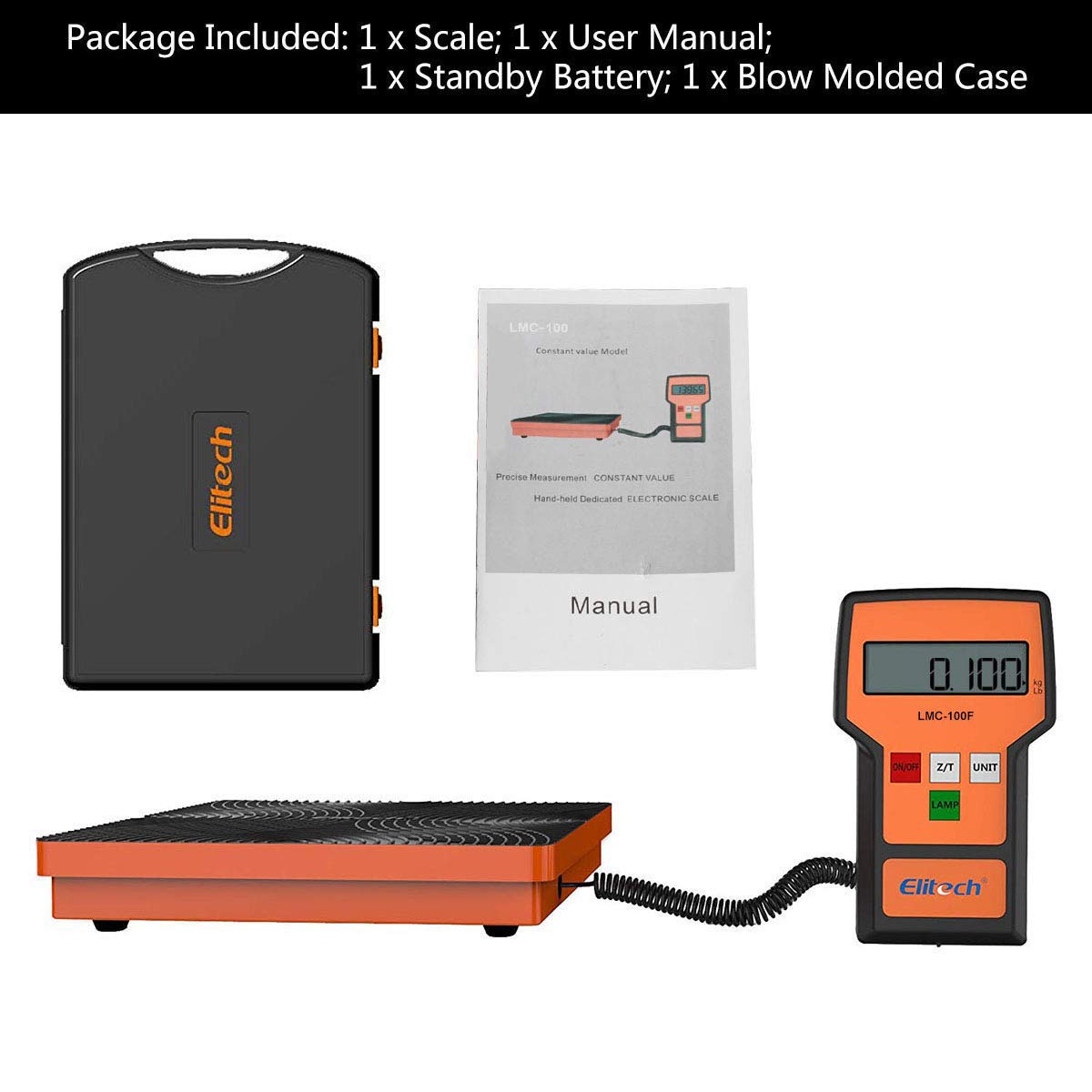 Elitech LMC-100F Báscula de p...B01M7UE6X0 | Encarguelo.com