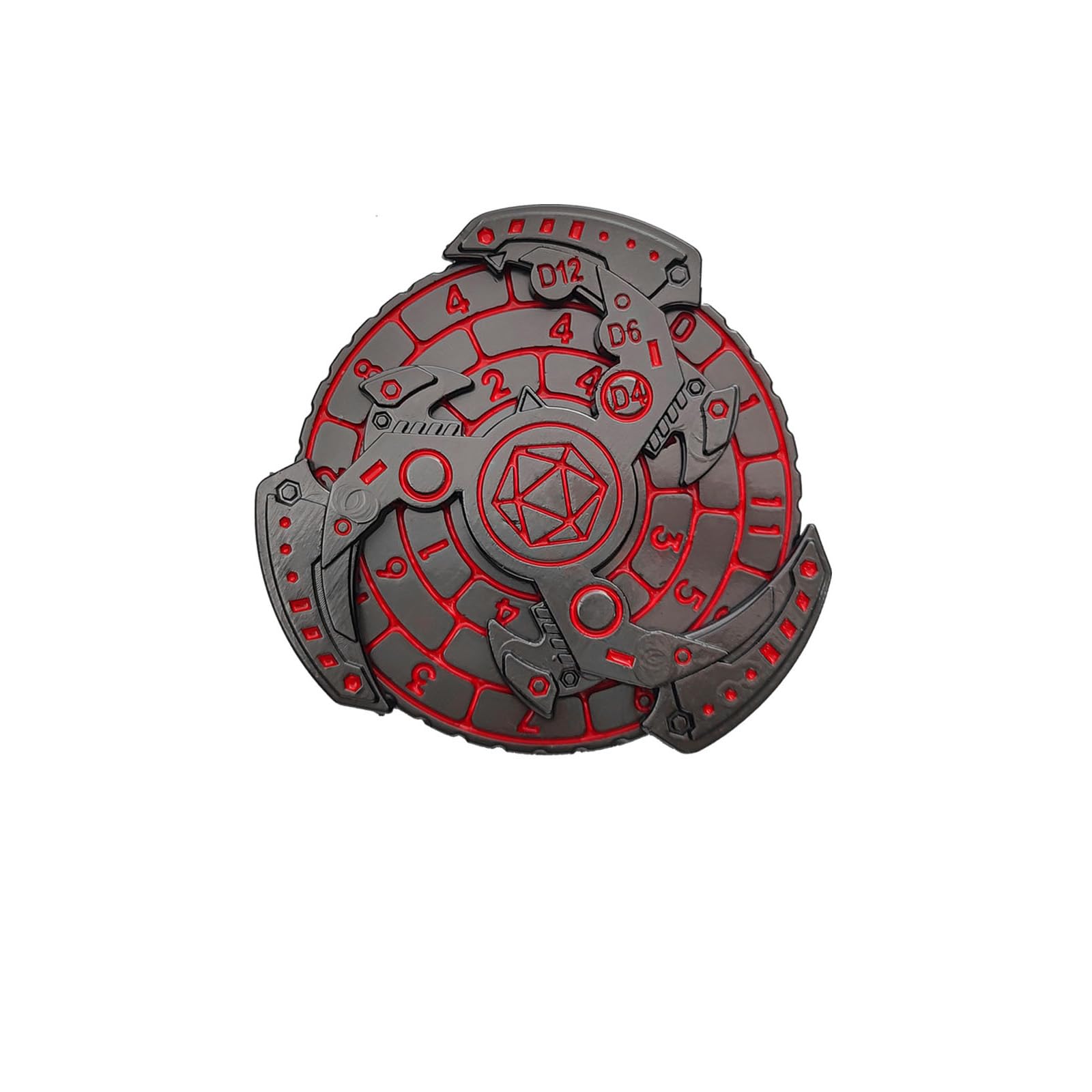 Amazon.com: 7-in-1 Dragon Metallic DND Dice Set: Shadow Roulette Dice ...