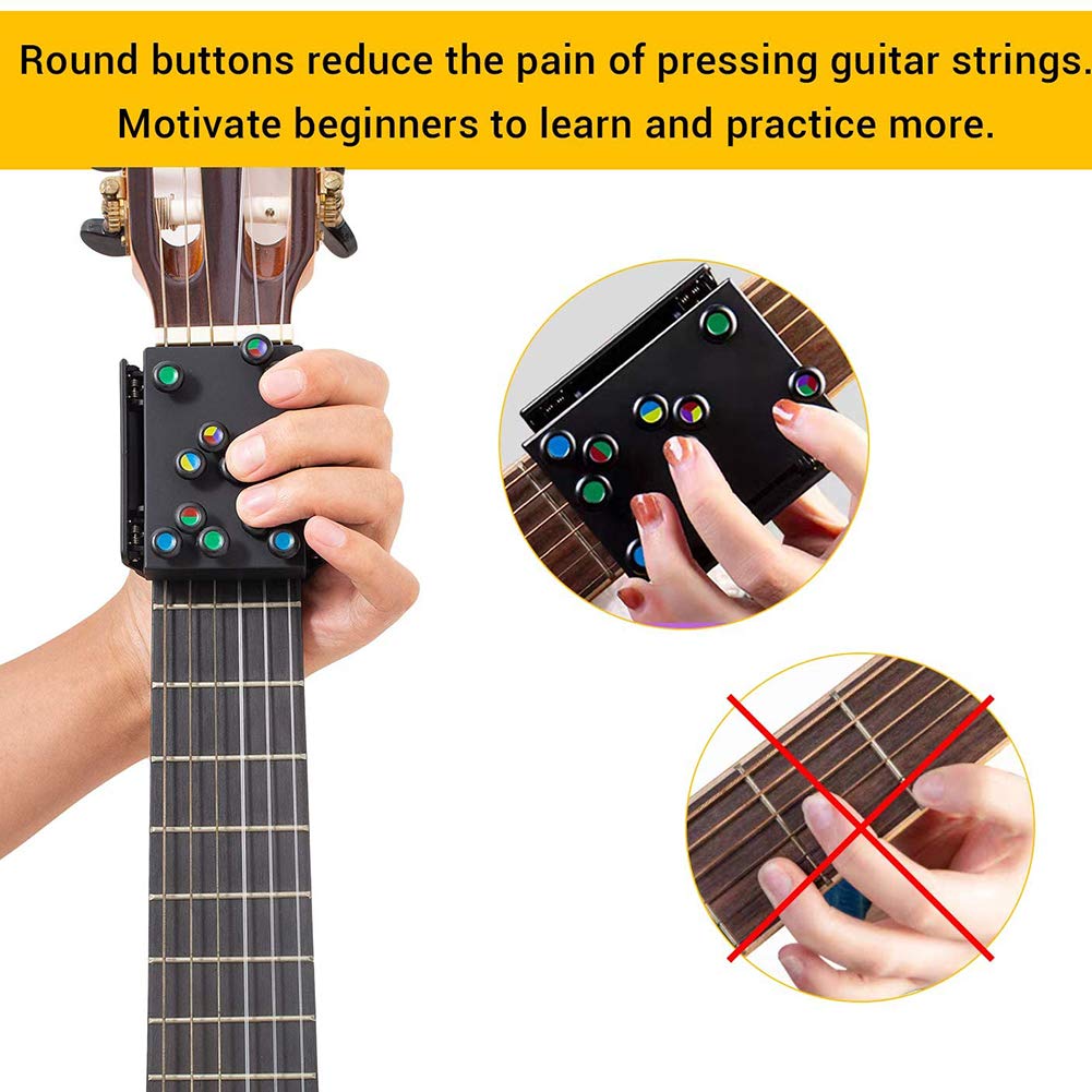 Buy Guitar Chord Trainer, Acoustic Guitar Chord Learning System, Guitar ...
