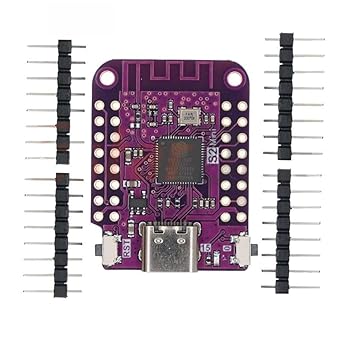 Amazon.com: New 2024 S2 Mini V1.0.0 WiFi Iot Board Based Esp32-S2Fn4R2 Esp32-S2 4Mb Flash 2Mb ...