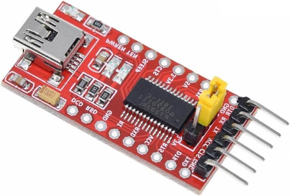 FT232RL Mini USB auf TTL FTDI Adaptermodul 3,3 V 5,5 V FT232R FT232RL ...