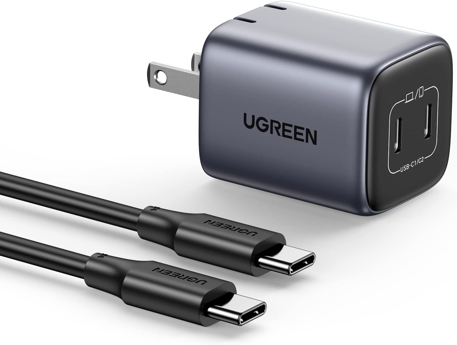 UGREEN Nexode 45W USB C Charger - Fast, Foldable, and Versatile