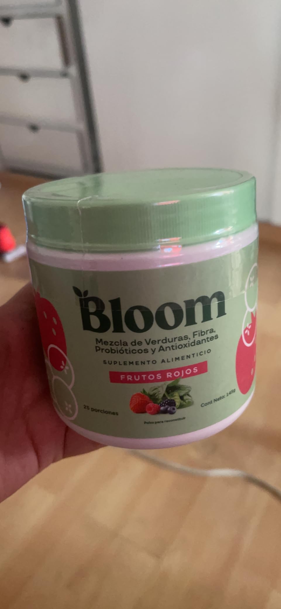 Bloom Polvo Verde - 25ct (Frutos Rojos) : Amazon.com.mx: Alimentos y ...