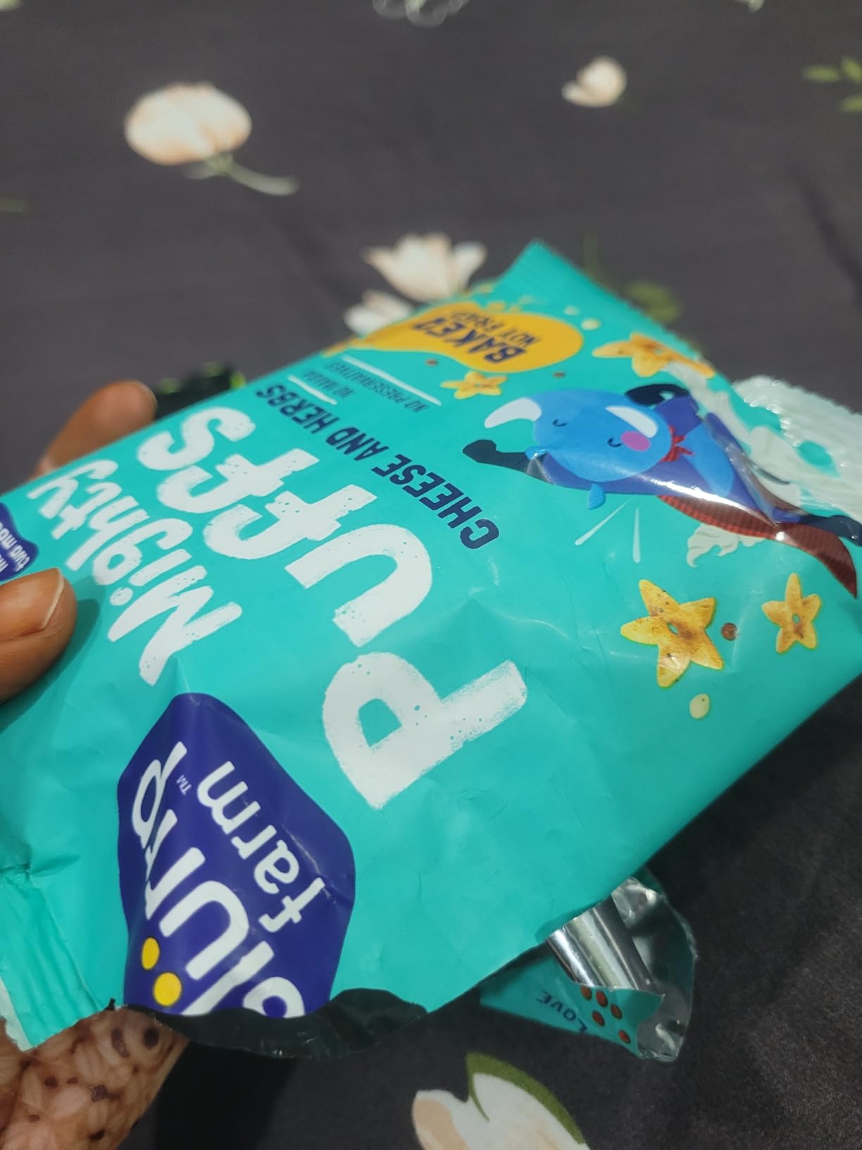 Slurrp Farm Mighty Puffs Choco Ragi, Tangy Tomato and Cheese & Herbs ...