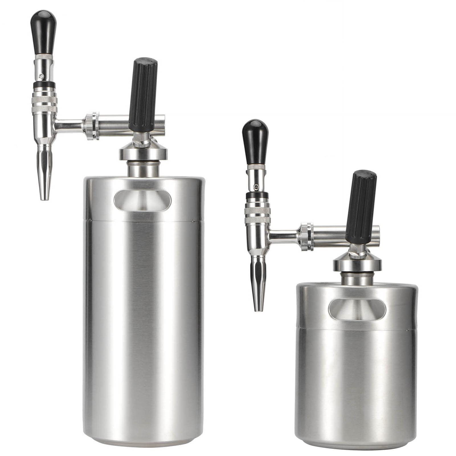 Stainless Steel Home Brew Nitrogen Infusion Coffee Keg System,Nitro ...