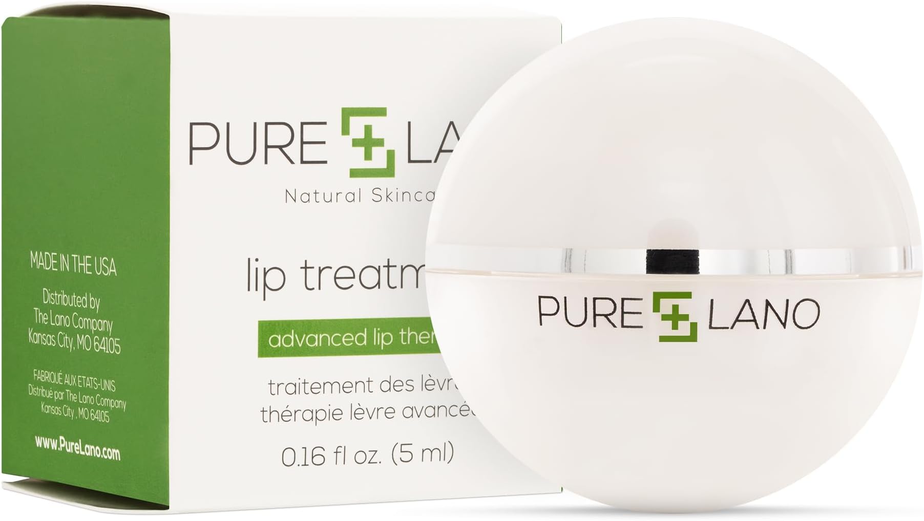 Amazon.com : Pure Lano Balm for Lips – Intensive Lanolin Balm for ...