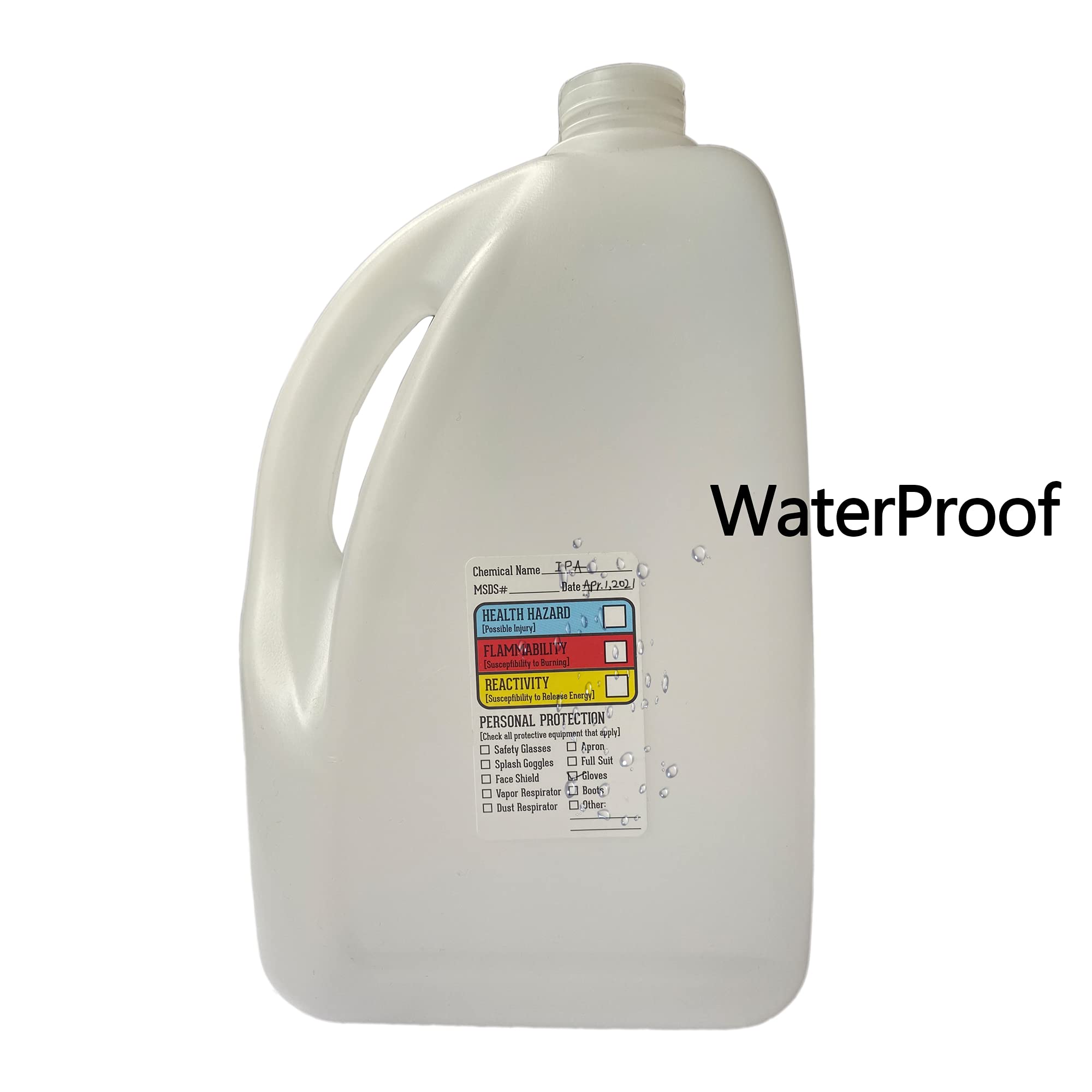 Snapklik.com : FirstZi Self Adhesive 15”x25” SDS MSDS Safety Stickers For Chemical Identifying ...