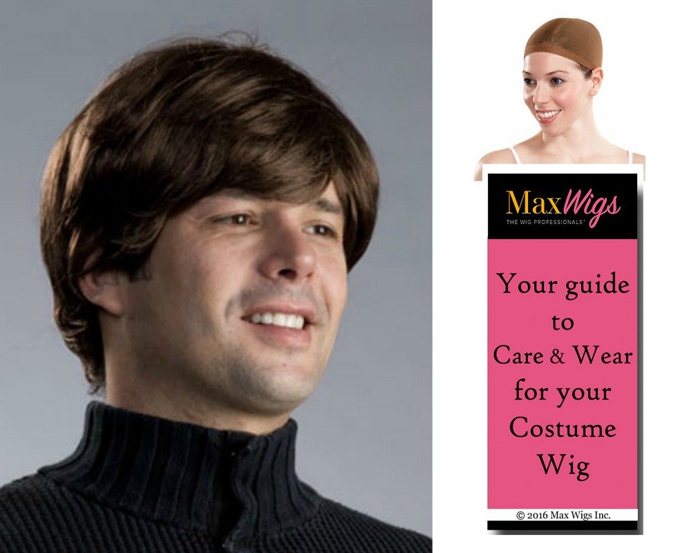 Amazon.com : Beatles George Harrison color BLACK - Enigma Wigs Beetles ...