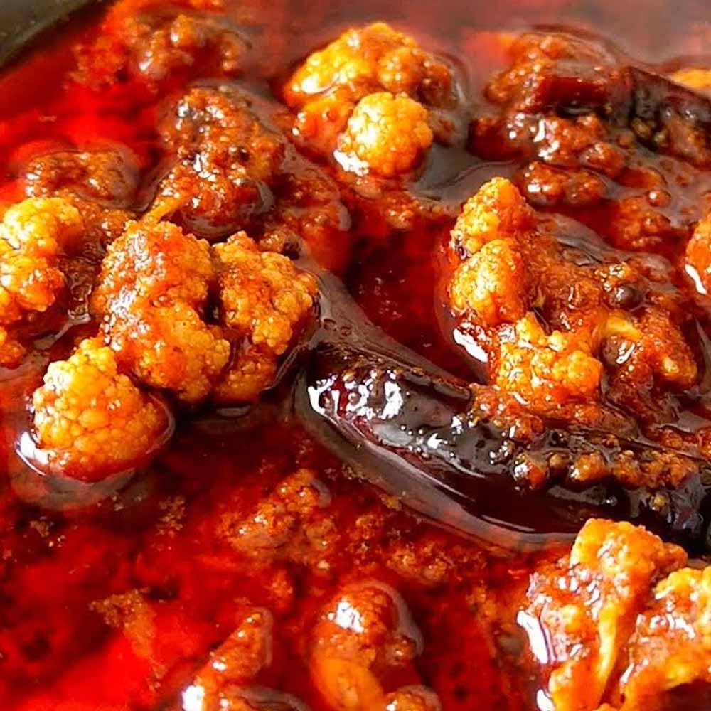 Sitara Foods cauliflower pickle gobi achar andhra style home made 250 ...