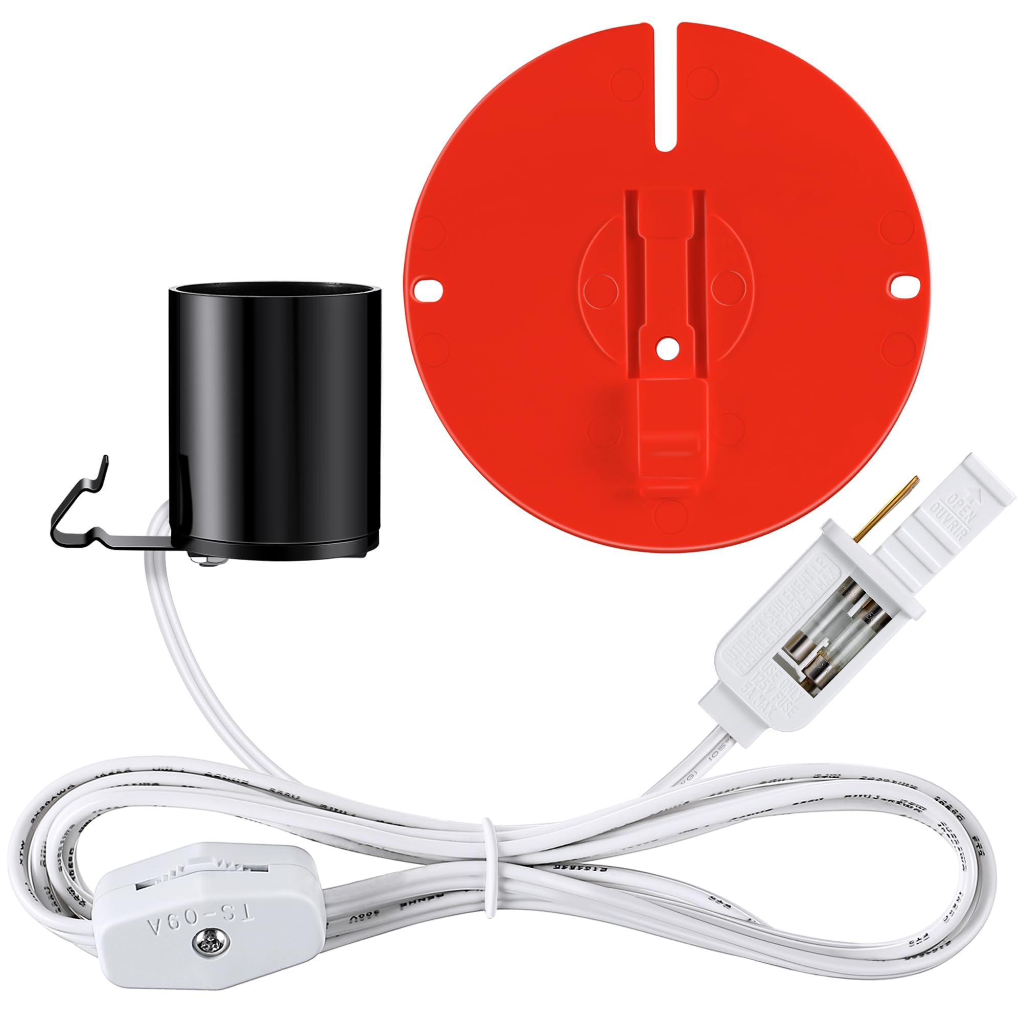 Meonum 1 Pack Blow Mold Light Kit Replacement for MB48, E26 E27 Medium ...