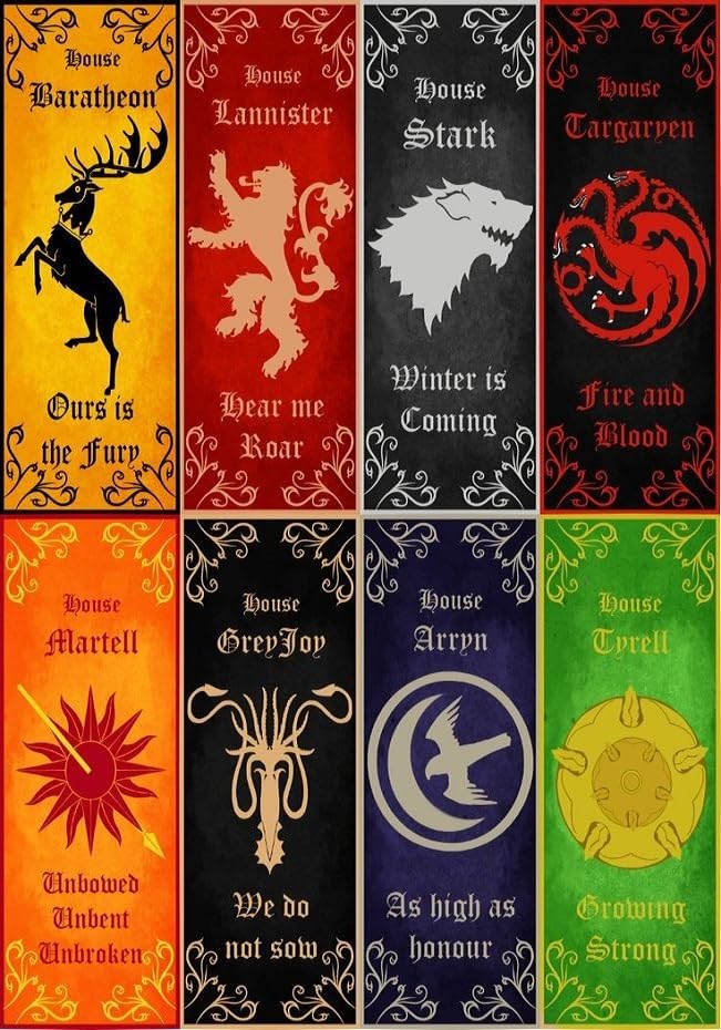 Emblems House Greyjoy Lannister Every House In Game Of Thrones, Ranked