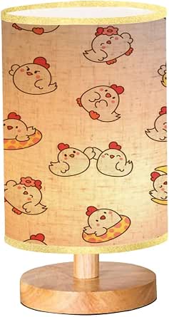Bedside Desk Lamps, Minimalist Cute kawaii chicken Seamless pattern ...