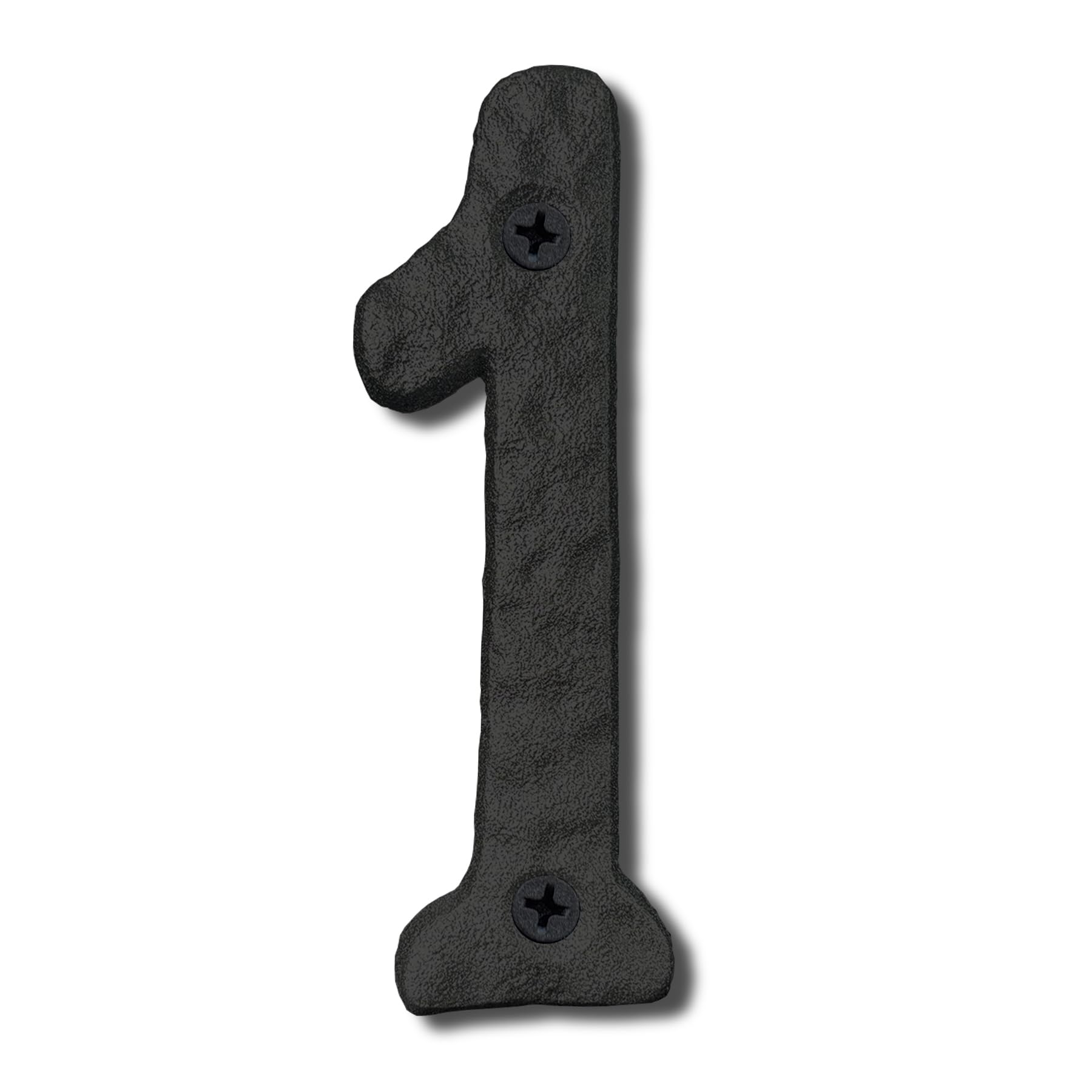 Amazon.com: Cobata 4 inch Cast Iron Mailbox Numbers - Screw In & Hammer ...