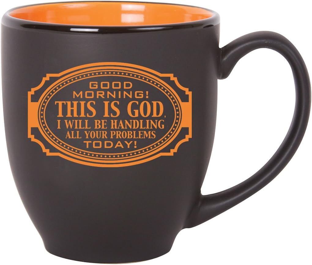 Amazon.com: Good Morning Message Ceramic Coffee Mug 11oz – “This is God ...