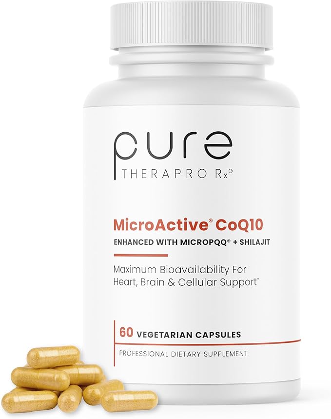 Amazon.com: MicroActive CoQ10 Enhanced with MicroPQQ + Shilajit ...