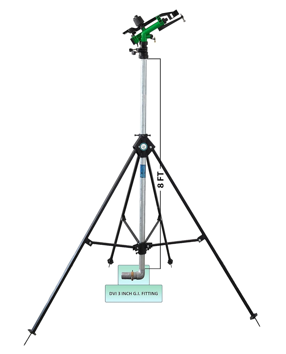 DVI RAINGUN Set Combo of DVI PVC 1.25INCH RAIN Gun, Complete Connector ...