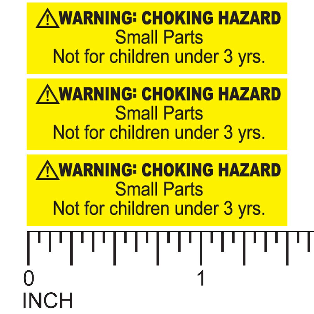 Choking Hazard Warning Label Requirements