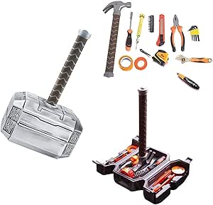 Amazon.com: ZALIX Thor Hammer Tool Set Thor Battle Hammer Tool Set ...