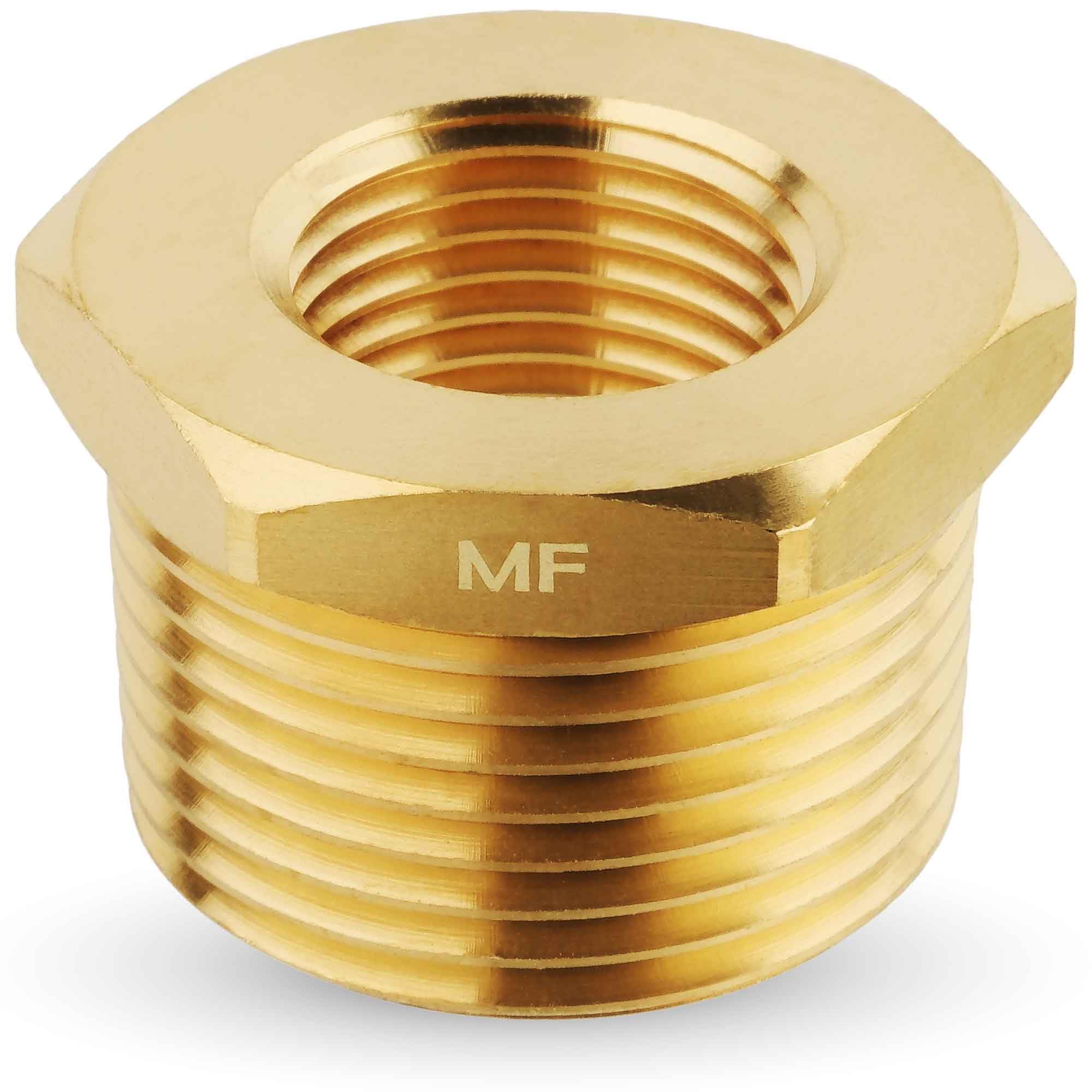 Amazon.com: MAACFLOW MAACFLOW brass 1" Male NPT to 1/2" Female NPT ...