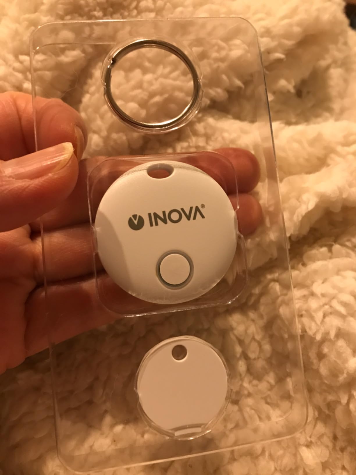 Amazon.co.jp: INOVA ココニアル 紛失防止タグ gps スマートトラッカー 紛失防止トラッカー Apple対応 iOSのみ ...