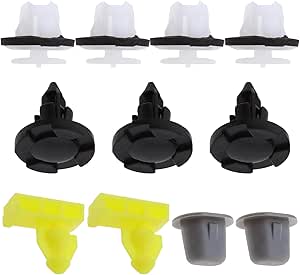 ECSiNG 11Pcs Car Wheel Arch Surround Trim Moulding Clips Kit Plastic ...