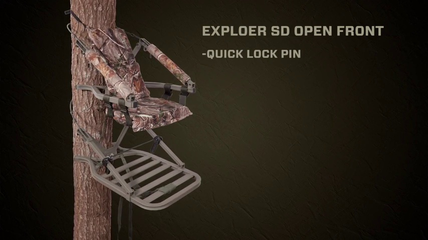 Watch Summit Treestands Explorer SD Open Front Climbing Stand on Amazon ...
